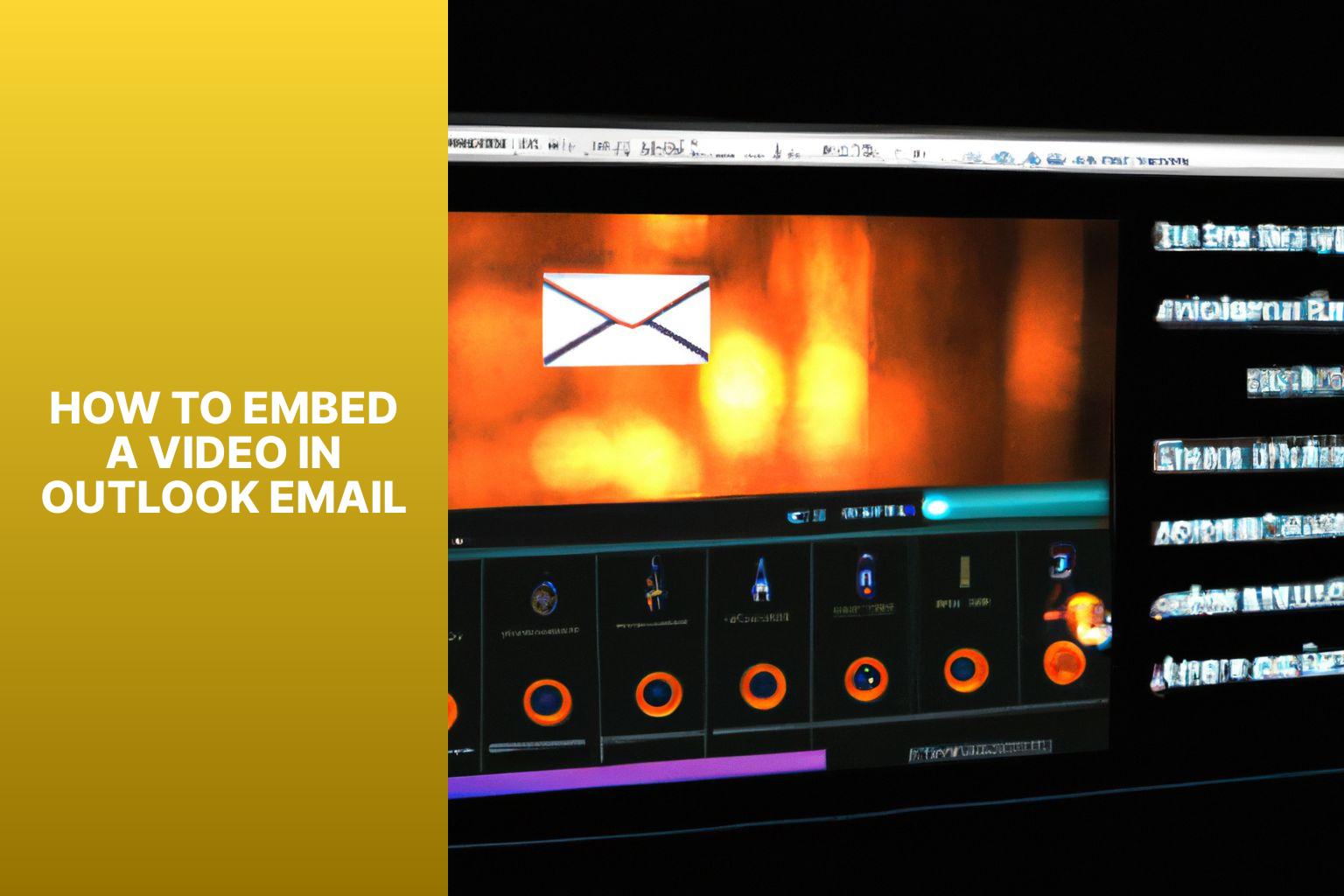 Embed A Video In Outlook Email Step by Step Guide
