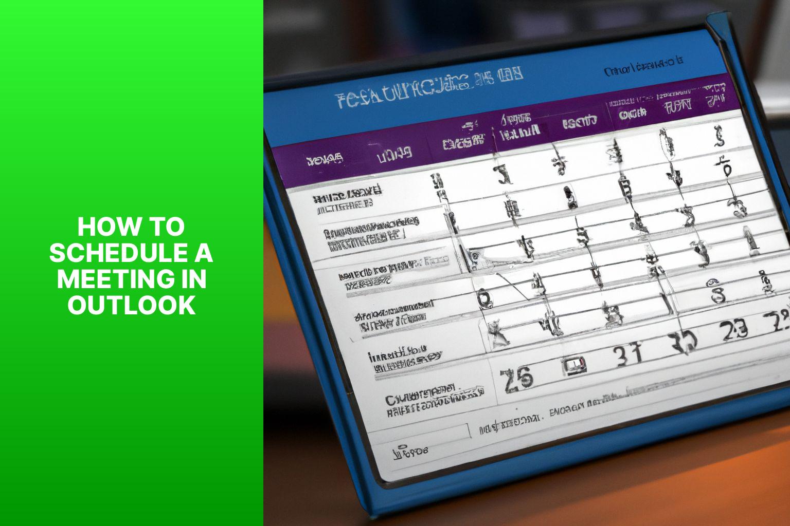 Simplify Your Meetings Schedule A Meeting In Outlook