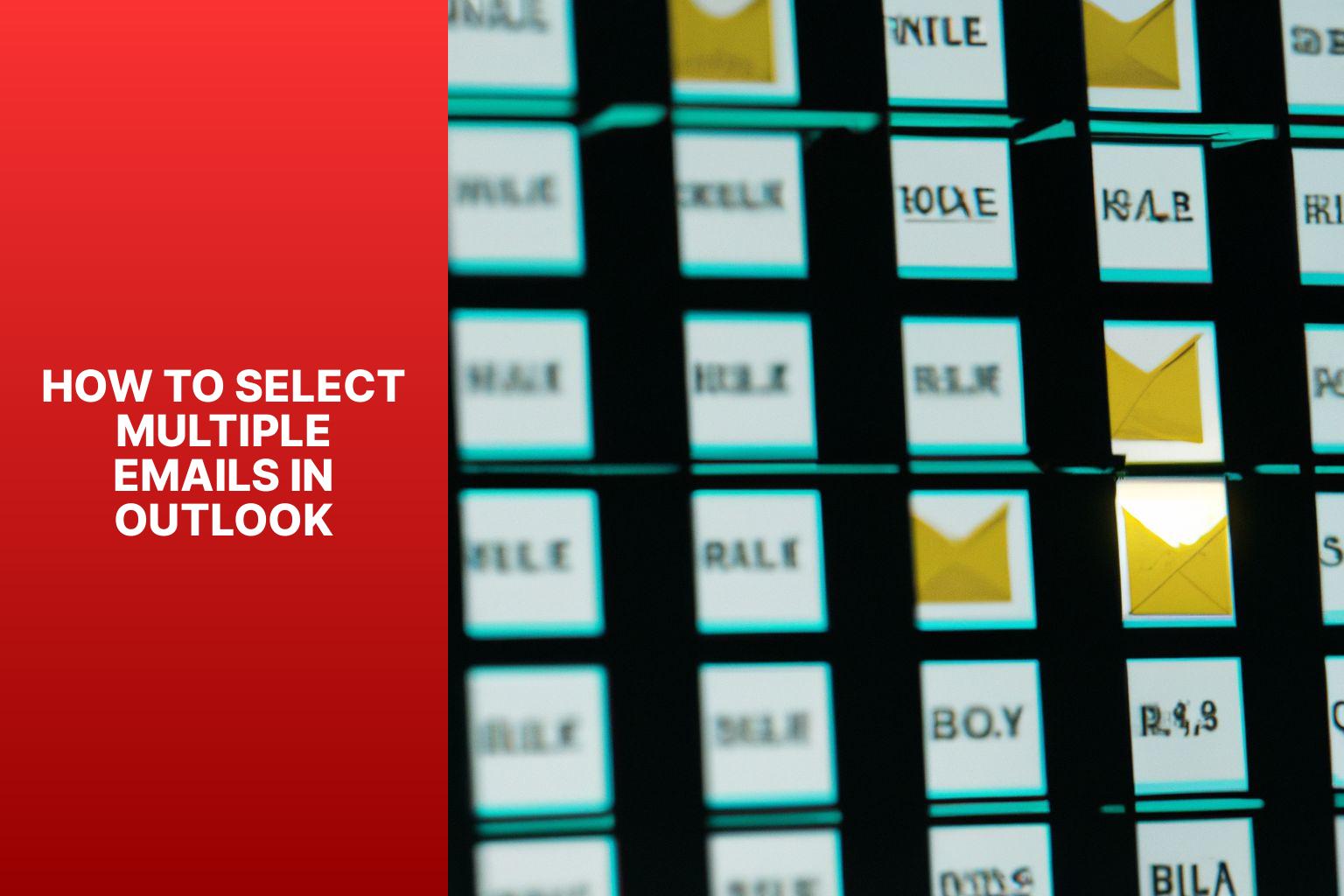 Quick Guide Selecting Multiple Emails In Outlook Made Easy