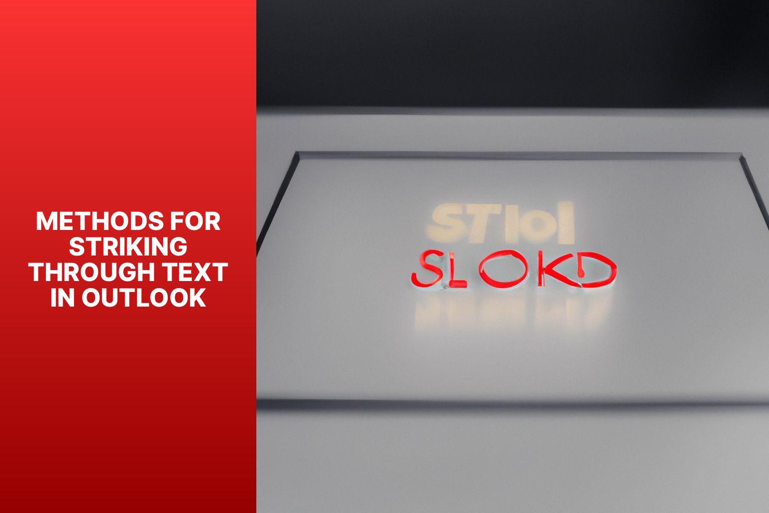 Effortless Editing How To Strike Through Text In Outlook